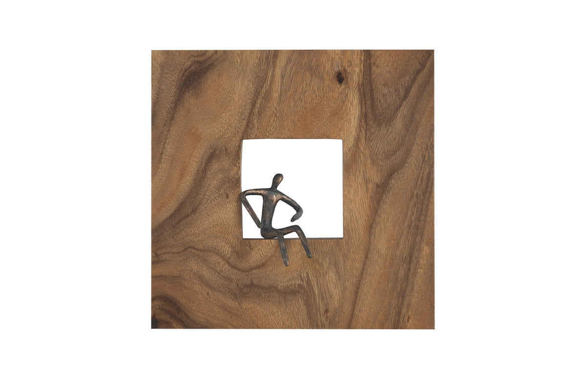 ATLAS AKIMBO FIGURE SQUARE WALL DECOR – ThingzContemporary